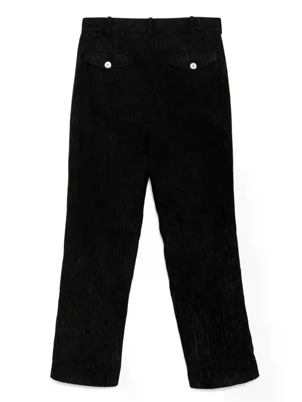 STAIN SHADE Striped Trousers - Blue