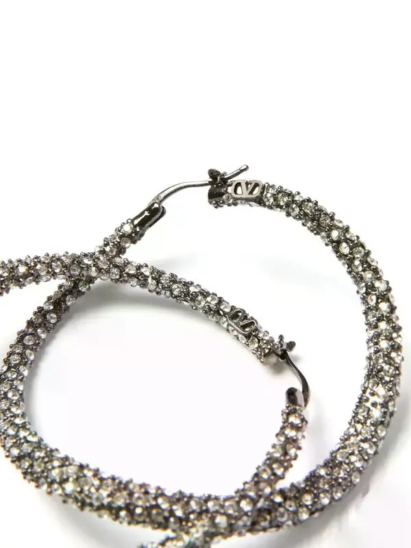Valentino Garavani Shadowshine Hoop Earrings