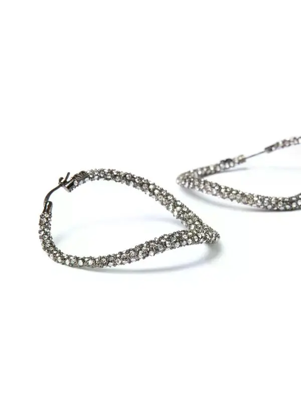 Valentino Garavani Shadowshine Hoop Earrings
