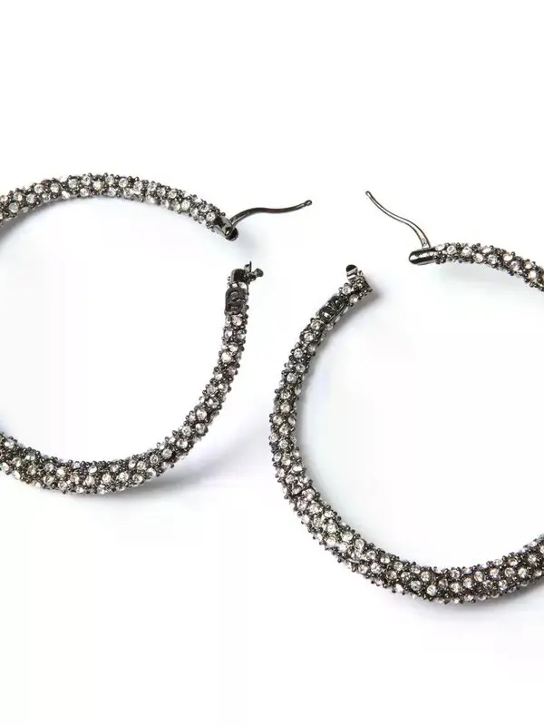 Valentino Garavani Shadowshine Hoop Earrings