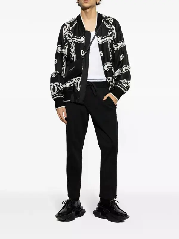 Dolce & Gabbana Cotton Track Pants