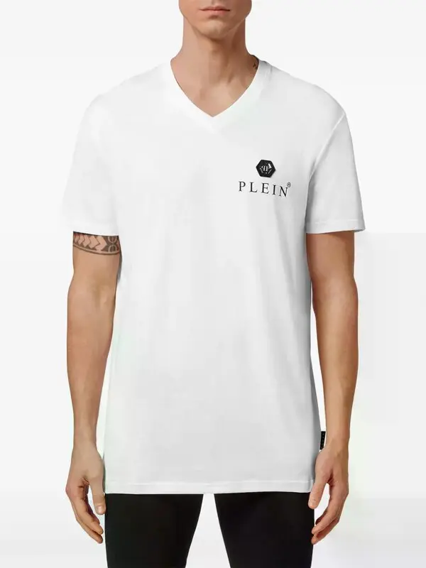 Philipp Plein Logo-plaque T-shirt