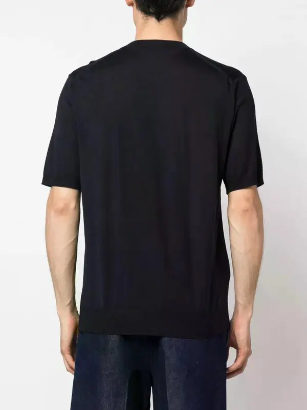 Prada Crew-neck Wool Jumper - Blue
