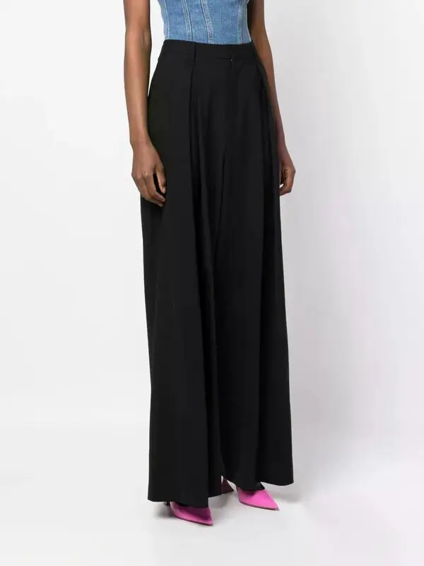 Giuseppe Di Morabito High-waist Wool-blend Trousers