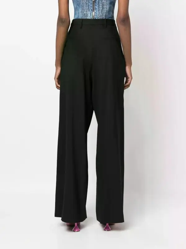 Giuseppe Di Morabito High-waist Wool-blend Trousers