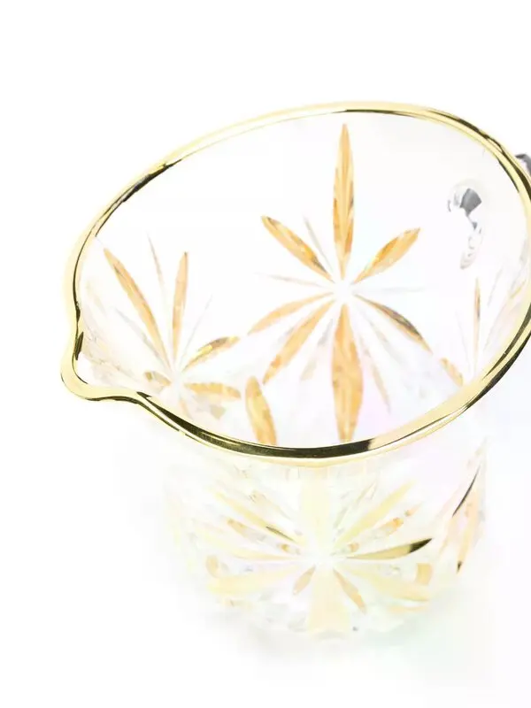 LES-OTTOMANS X Browns Murano Glass Pitcher