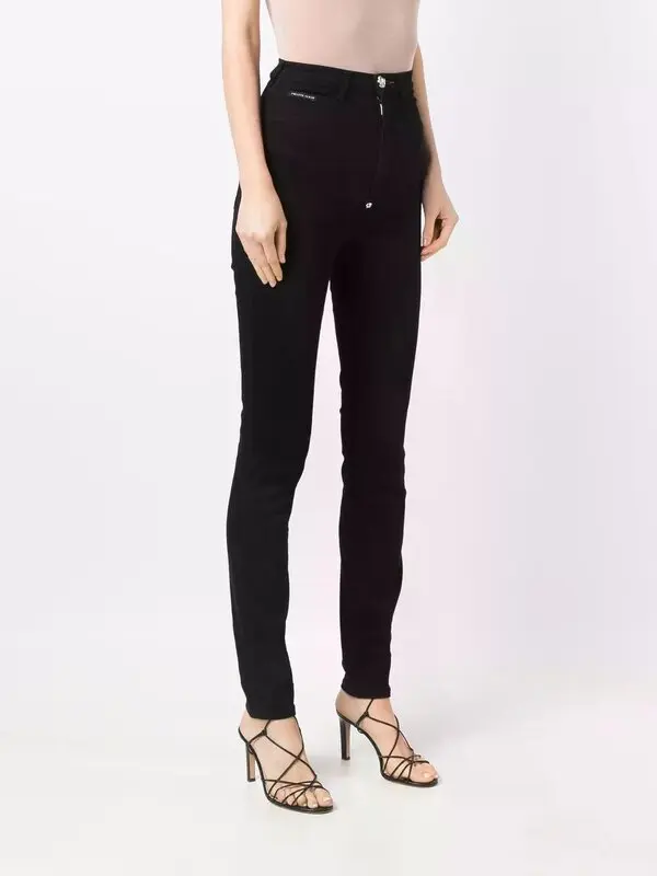 Philipp Plein Super High Waist Skinny Jeans