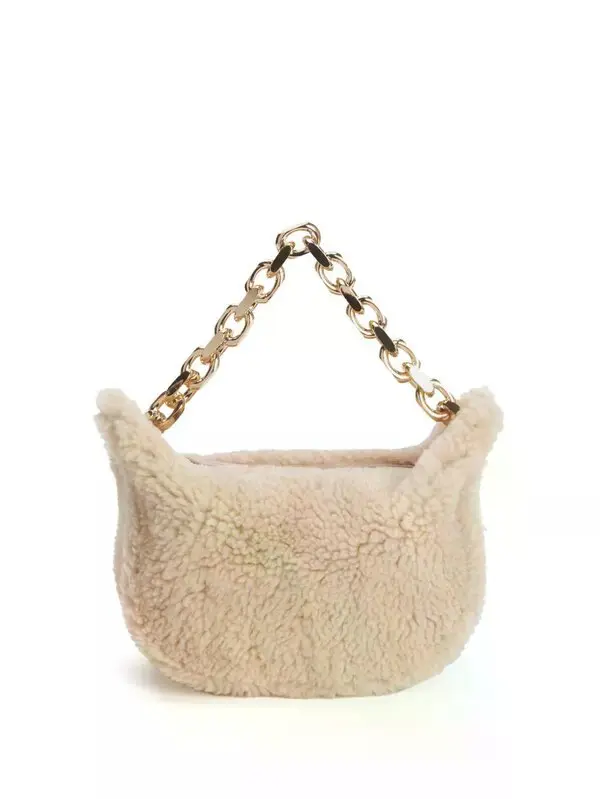 Fabiana Filippi Shearling Eyelet Bag