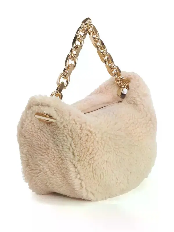 Fabiana Filippi Shearling Eyelet Bag