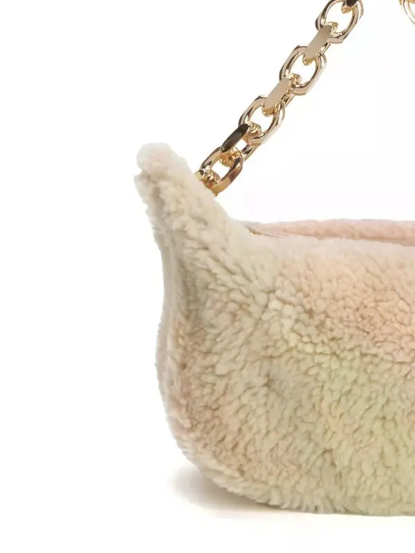 Fabiana Filippi Shearling Eyelet Bag