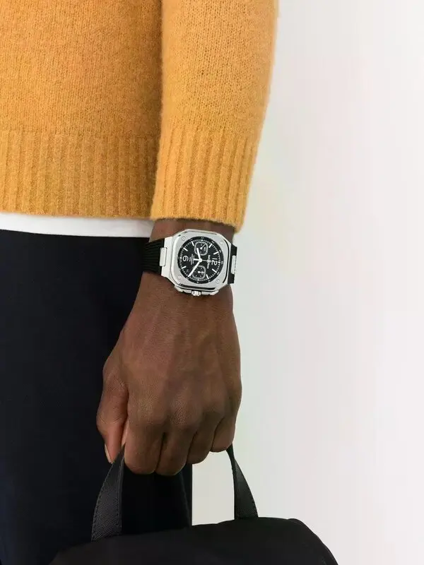 BELL & ROSS Automatic Chronograph Watch - Black