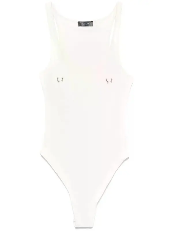 MUGLER Pierced Bodysuit