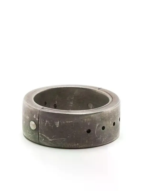 PARTS OF FOUR Sistema 4-hole Ring - Silver