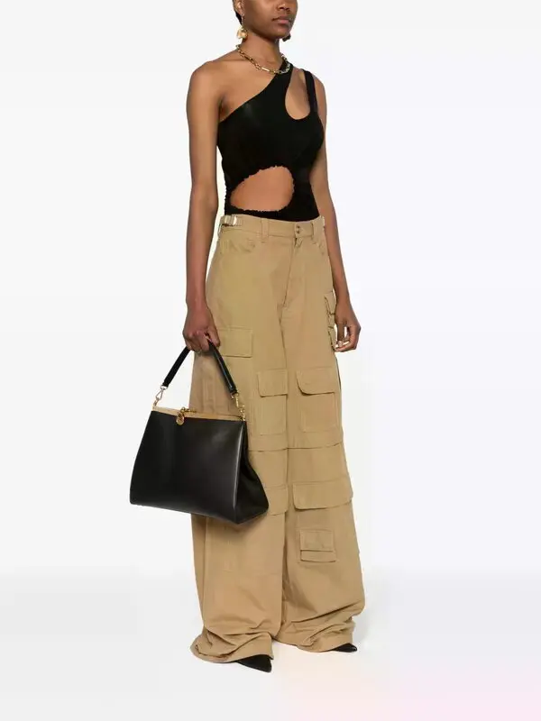 Etro Large Vela Shoulder Bag - Black
