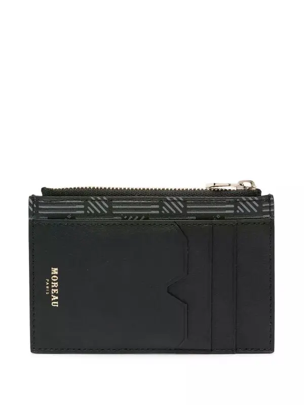 Moreau Logo-stamp Leather Wallet
