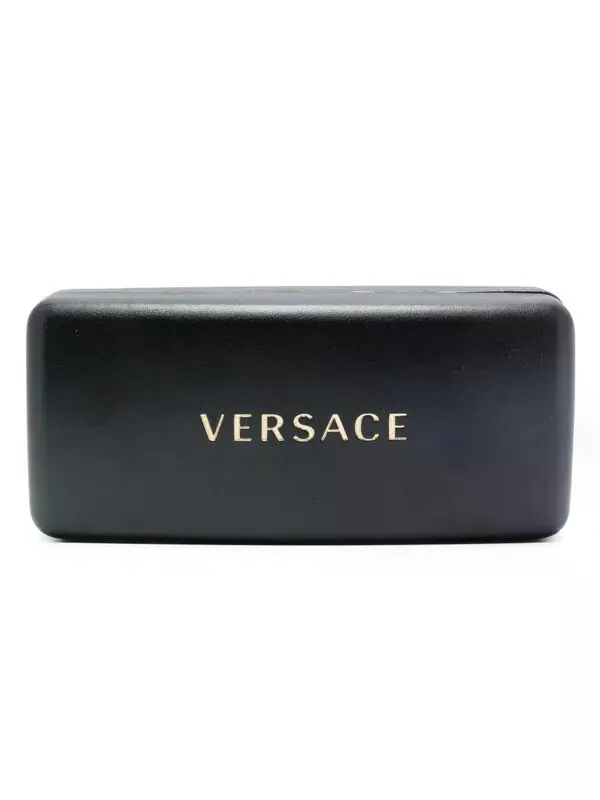 Versace Rectangle-frame Sunglasses - Black
