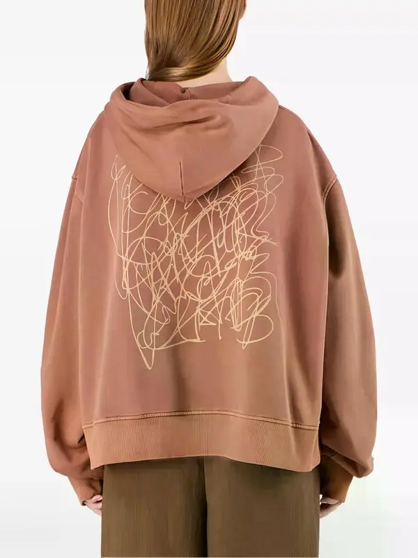 Camper Organic Cotton Hoodie With Drawstring Hood And Pouch Pocket