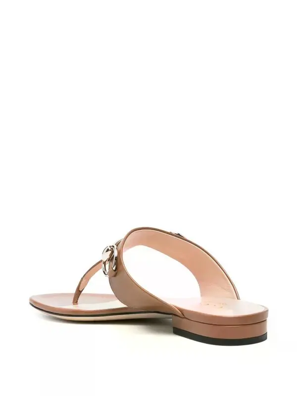 Gucci Horsebit Flat Sandals