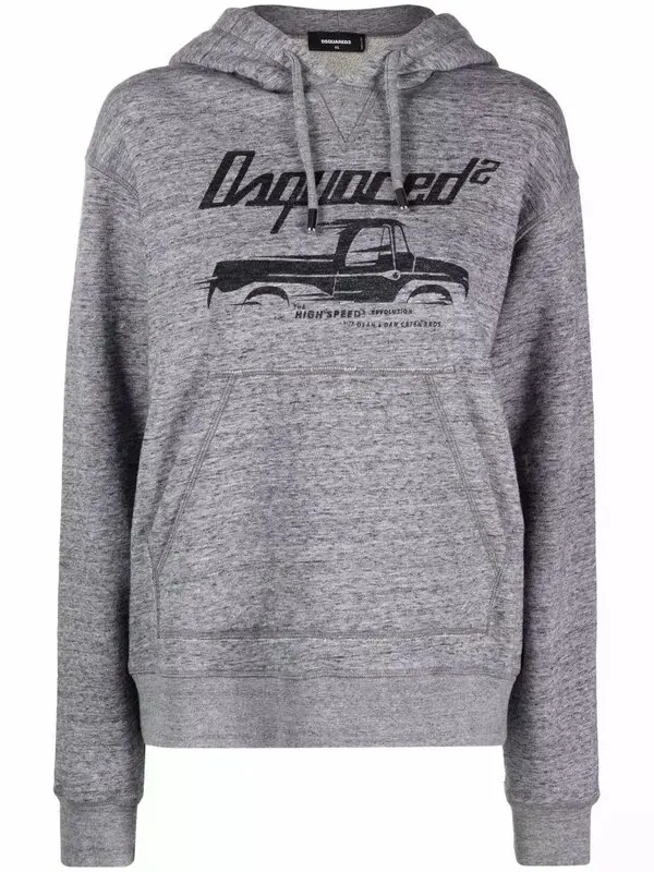 Dsquared2 Truck-print Hoodie