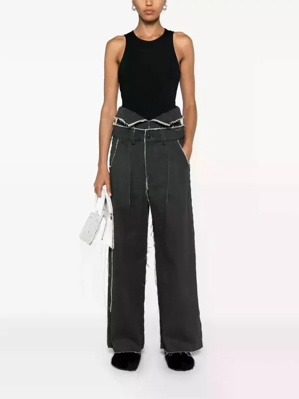 Our Legacy Wave Cropped Tank Top