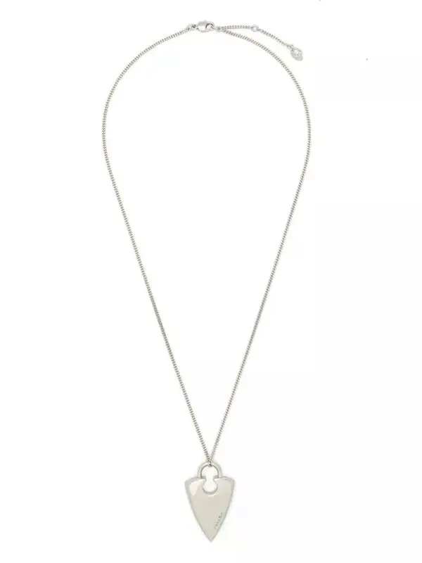 Alexander McQueen Arrow Necklace - Silver