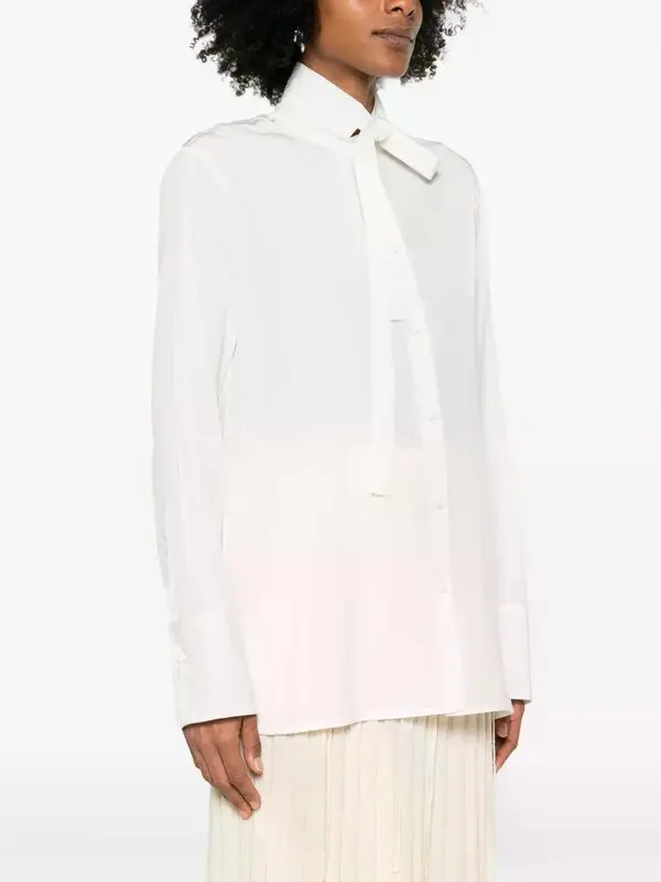 JIL SANDER Pussy-bow Shirt