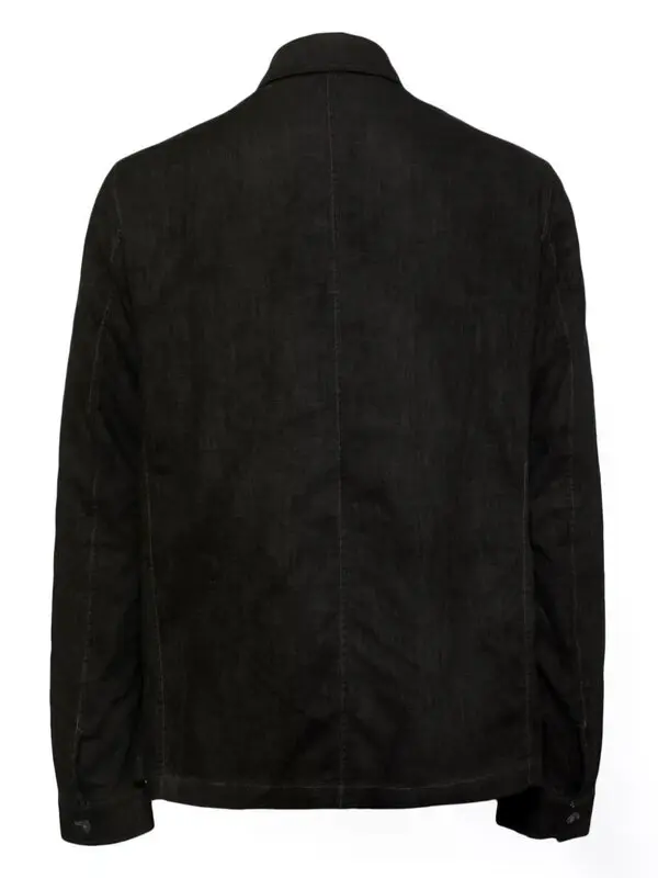 POÈME BOHÉMIEN Linen Shirt Jacket
