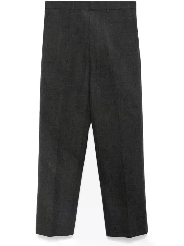 Miu Miu Logo-patch Trousers