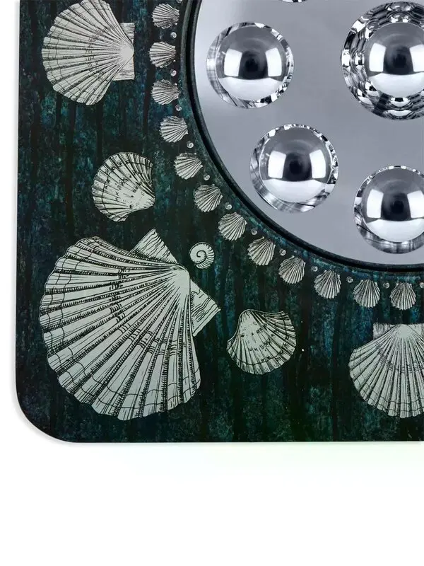 FORNASETTI Giro Di Conchiglie Square-frame Mirror