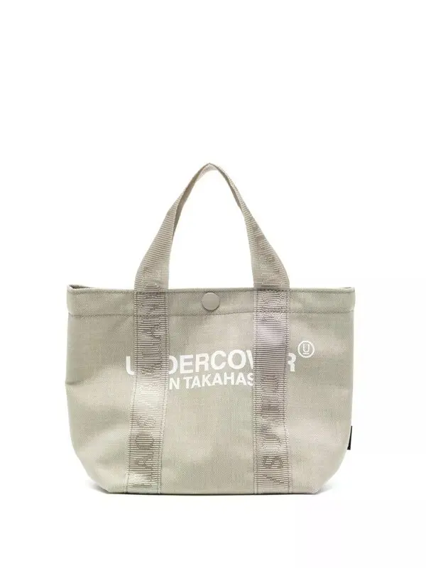 Undercover Logo-print Canvas Tote Bag - Neutrals