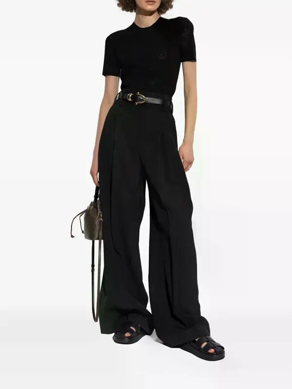 Tory Burch Perforated Knit Top