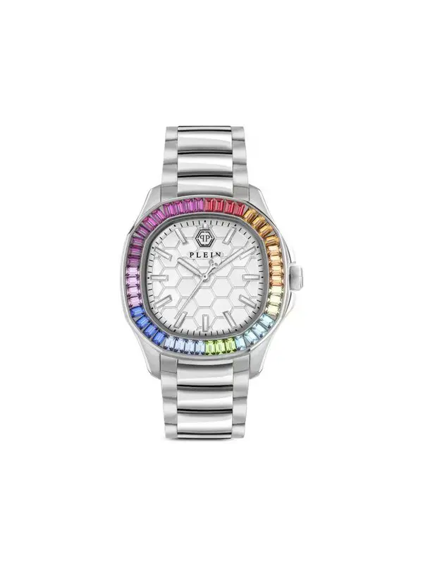 Philipp Plein Pectre Lady 38mm Timepiece - Silver