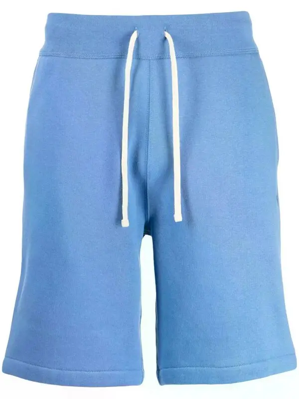 Polo Ralph Lauren Polo Pony Cotton Track Shorts - Blue