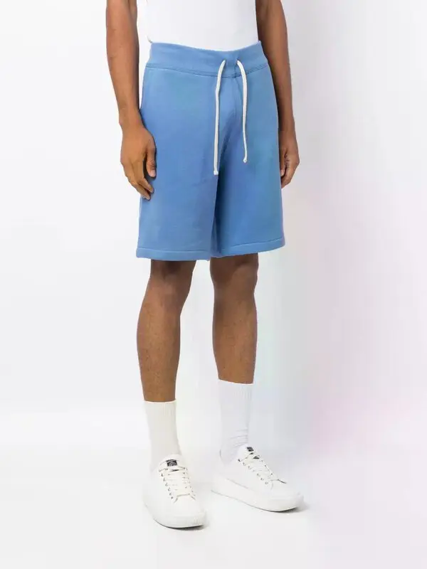 Polo Ralph Lauren Polo Pony Cotton Track Shorts - Blue