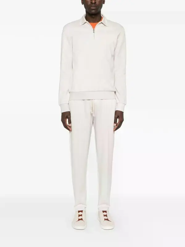 Eleventy Vertical-seamed Trousers