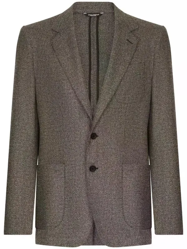 Dolce & Gabbana Notched Lapel Single-breasted Jacket