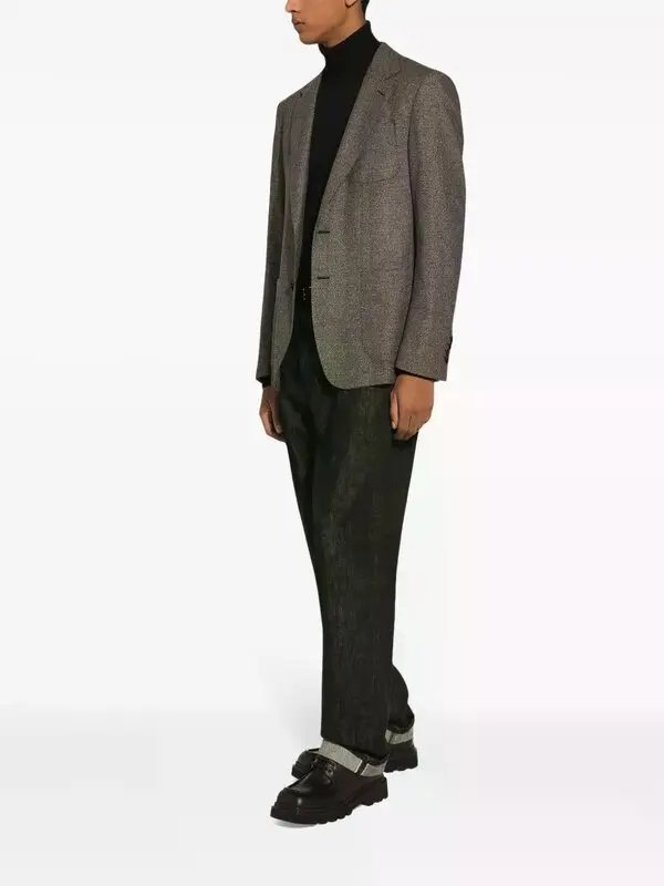 Dolce & Gabbana Notched Lapel Single-breasted Jacket