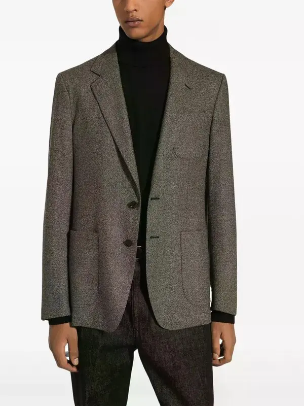 Dolce & Gabbana Notched Lapel Single-breasted Jacket