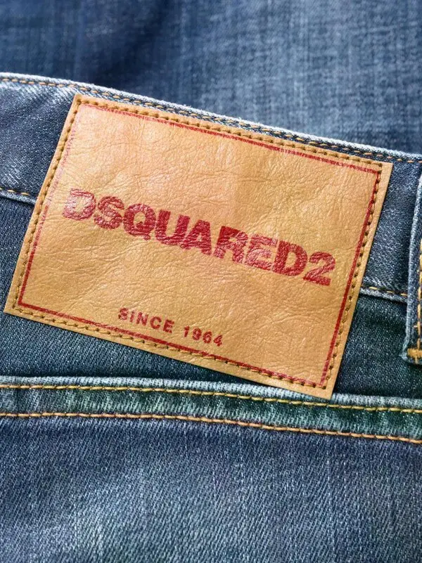 Dsquared2 Distressed Cropped Jeans
