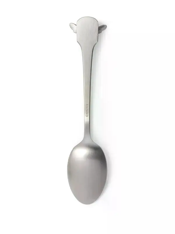 Gucci Bee-engraved Set Of Two Coffee Spoons
