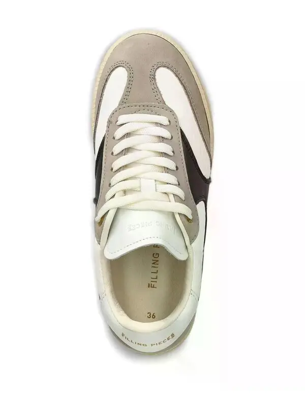 Filling Pieces Panelled Design Trainers