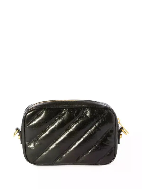 Off-White Quilted Camera Bag - Black