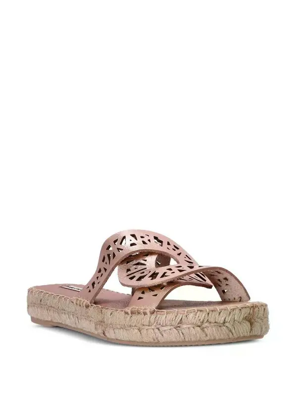 Karl Lagerfeld Souk Interlok Loop Espadrille Slides