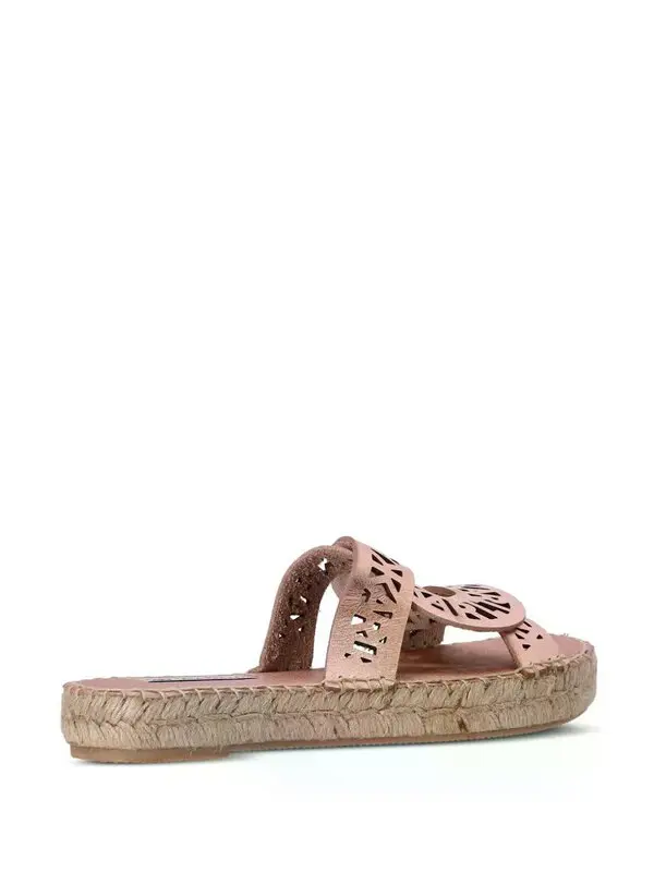Karl Lagerfeld Souk Interlok Loop Espadrille Slides
