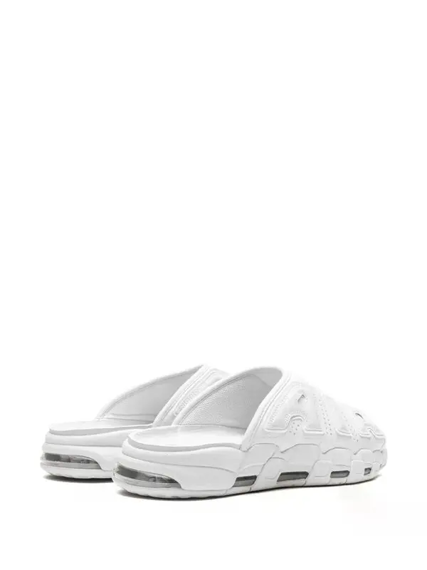 Nike Air More Uptempo Slides - White