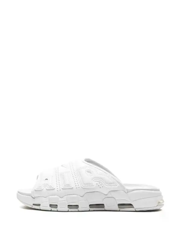 Nike Air More Uptempo Slides - White