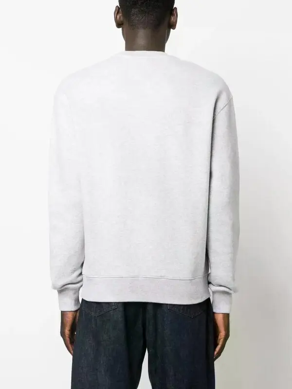 Maison Kitsuné Logo-print Cotton Sweatshirt