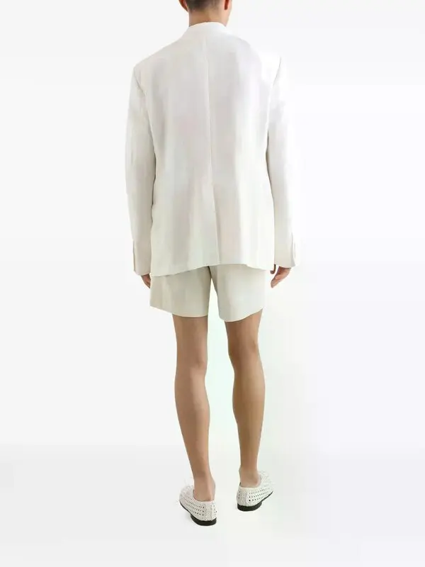 Dolce & Gabbana Single Breasted Blazer - White