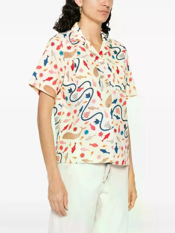 Filson Whale Print Shirt