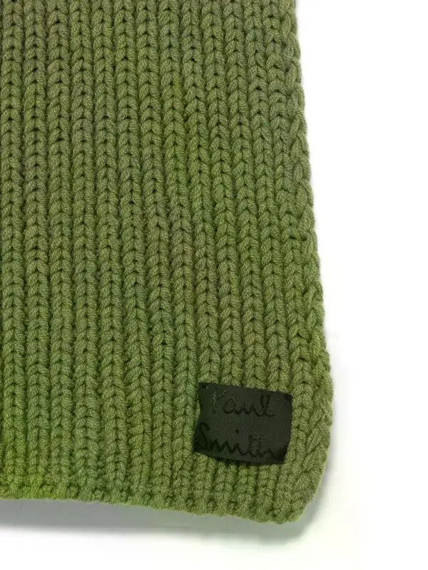Paul Smith Colourblock Knitted Scarf